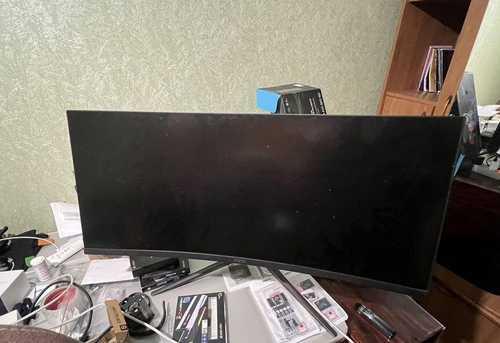 MSI 34" Монитор Optix MAG342cqrv, черный