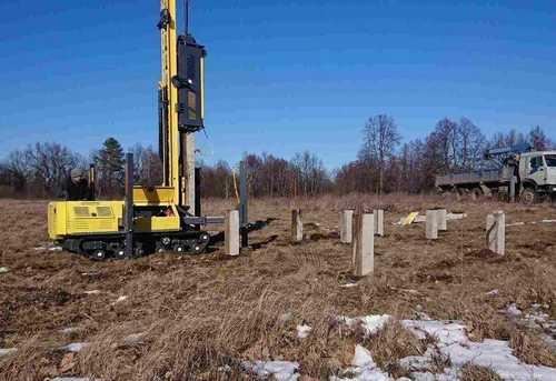 Жб сваи/ забивные сваи/ фундамент под ключ