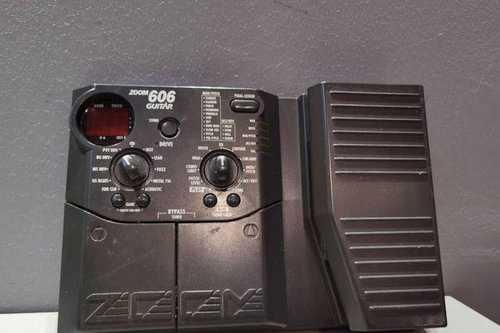 Zoom 606 Guitar Гитарный Процессор Japan