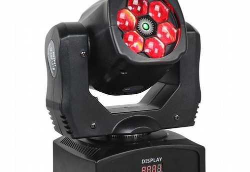 Вращающаяся голова Led Beam Laser 6*15w (rgbw, бим