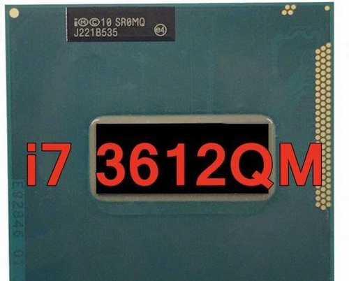 Процессор Intel i7 3612qm