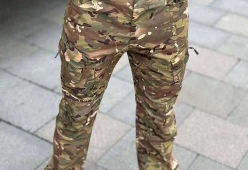 Тактические брюки мультикам. Военные брюки