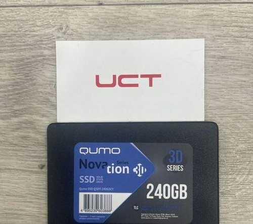Накопитель SSD qumo Q3DT-240gscy 240Гб