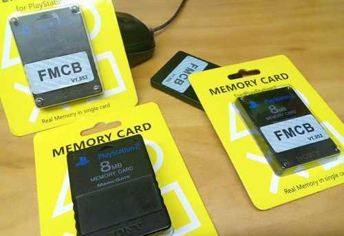 Карты памяти memory card пс2 free mcboot