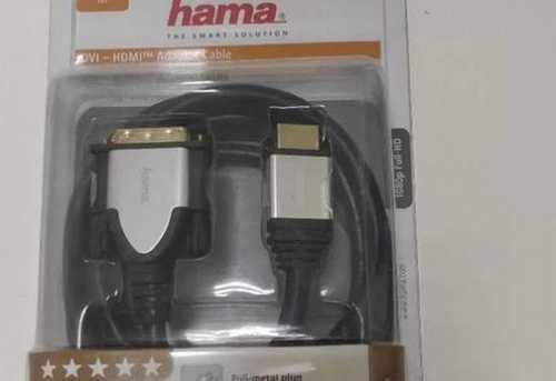 Адаптер Hama DVI-hdmi 1.8m