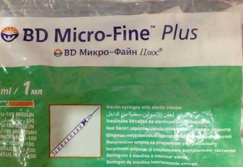 Шприц инсулиновый Micro-Fine 1 ml