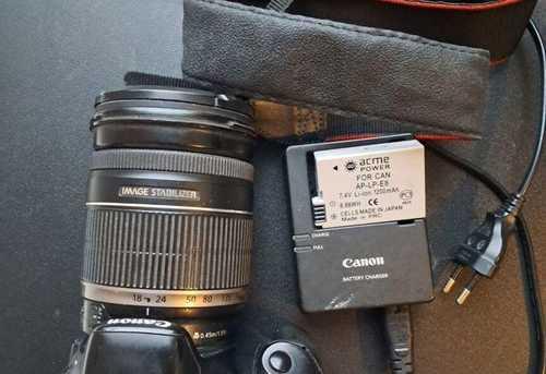 Canon 550D + объектив Canon 18-200 ef-s