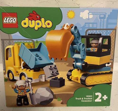 Lego duplo грузовик и экскаватор