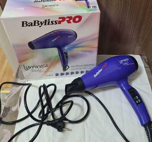 Фен babyliss pro luminoso