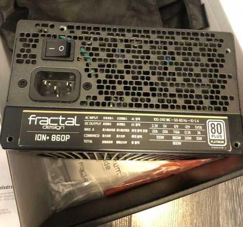 Блок питания Fractal Design ION+ 860вт Platinum