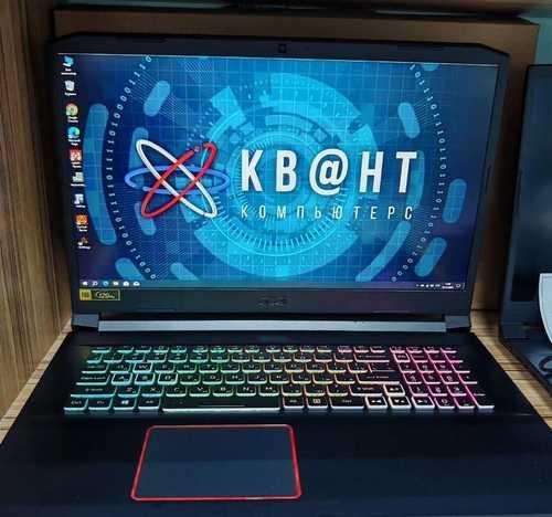 Мощный игровой Acer Nitro 17".3 экран, RTX 3060 на