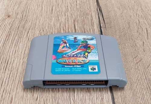 Картридж оригинал Wave Race 64 ntsc-J N64