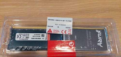 Новая Оперативная Память DDR4, 8 гб, 3200 мгц