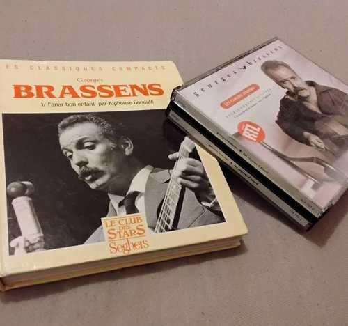 Le livre et 2CD de George Brassens France vintage