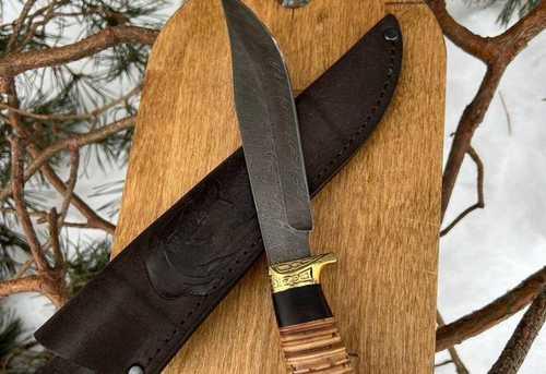 Нож "Верон-2" из дамасской стали, ручной работы