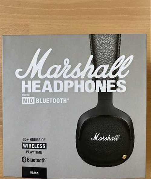 Наушники marshall mid bluetooth