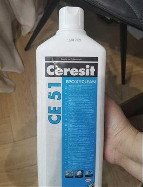 Очиститель эпоксидной затирки Ceresit CE 51, 1 л