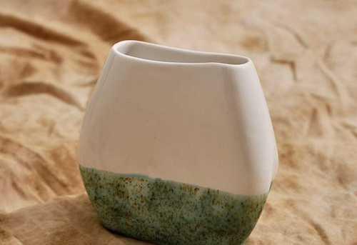 Узкая ваза керамика