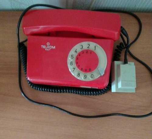 Телефон дисковый telkom RWT СССР