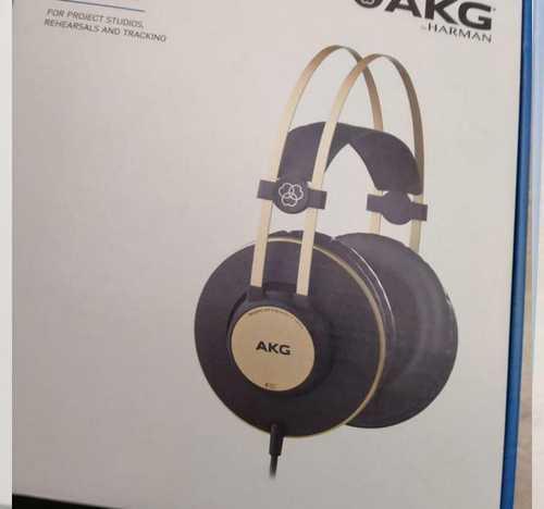 Наушники оригинал AKG K92 + новые запасные амбушюр