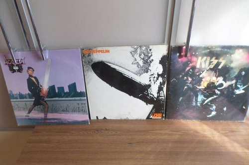 Винил accept-1979\ LED zeppelin-1969\ kiss-1975\ ф