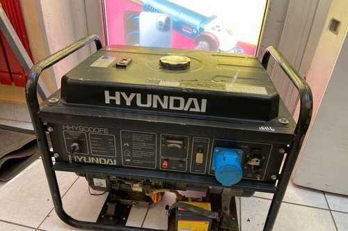 Бензиновый генератор Hyundai HHY 9000FE, (6500 Вт)