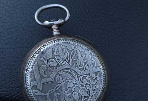 Карманные часы breguet серебро 800 пробы