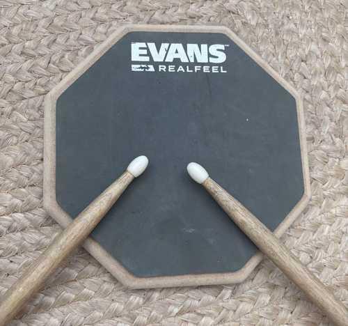 Пэд тренировочный evans Realfeel 7’