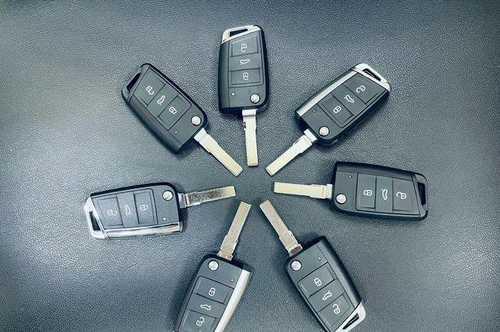 Выкидной корпус для ключа Volkswagen / Skoda