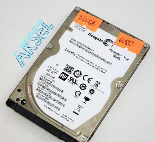 Жёсткий диск 320 GB Seagate Momentus Thin