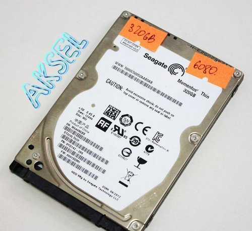 Жёсткий диск 320 GB Seagate Momentus Thin