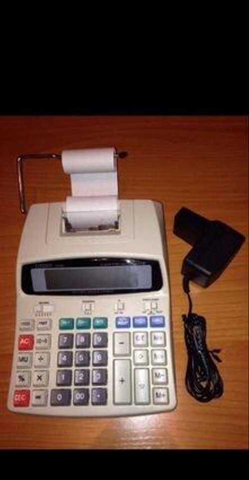 Печатающий калькулятор citizen CX-88.Новый