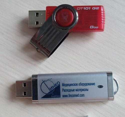 Флешка usb 8gb Б/у