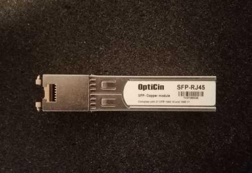 Трансиверы OptiCin SFP-RJ45, 1Gbit/s, SFP, RJ45