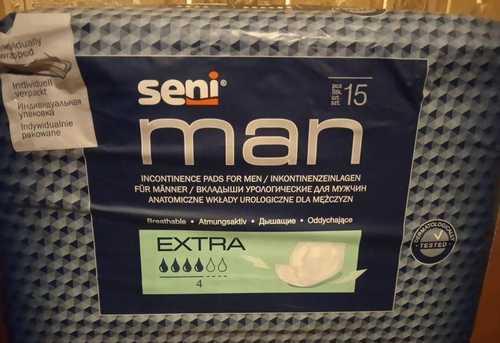 Вкладыши урологические мужские Seni Man extra