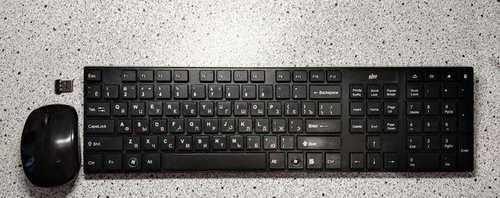 Беспроводная клавиатура и мышь DNS