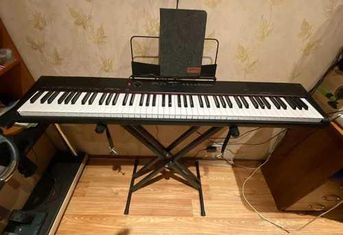 Синтезатор Denn компактное пианино PRO PW01 BK