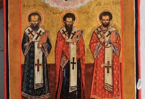 Икона Собор трёх Святителей