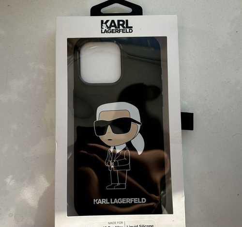 Чехол на iPhone 15 pro max karl lagerfeld