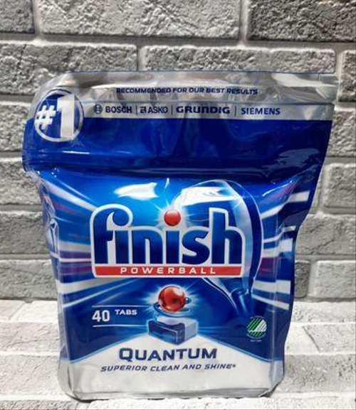 Таблетки для посудомоечной машины Finish Quantum