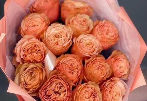 Пионовидные розы, розы с доставкой, букет