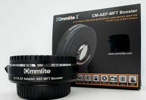 Переходник Commlite CM-AEF-MFT Booster (с Canon EF