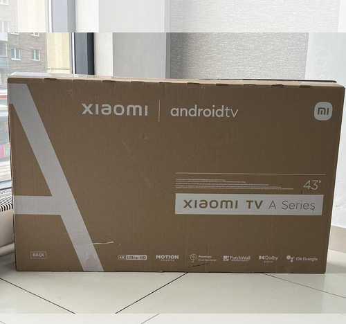 43" (109 см) Xiaomi TV A 43 2025 новый SMART TV 4K