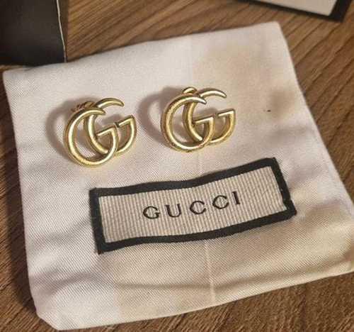 Серьги gucci