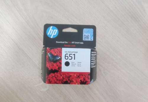 Картридж hp 651 c2p10ae черный