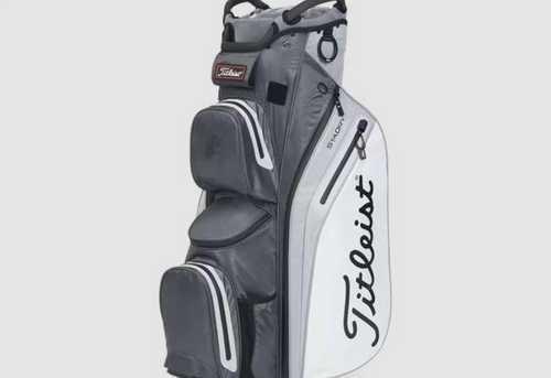 Сумка для гольфа Titleist Cart 14 StaDry, ср-бел