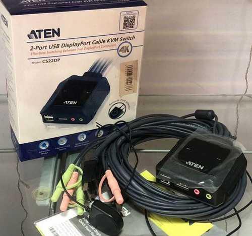 KVM переключатель aten CS22DP