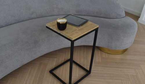 Прикроватный / приставной столик в стиле Лофт