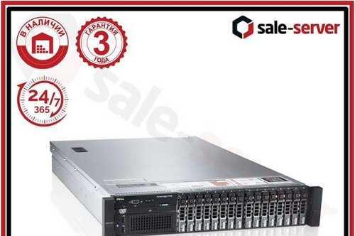 Сервер dell R720 16SFF 2x E5-2650 v2 96GB