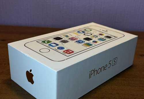 Коробка от iPhone 5s gold